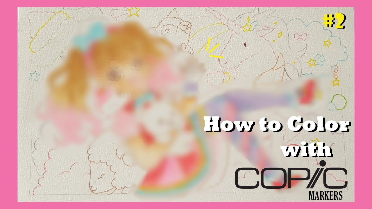 【TUTORIAL】How to (I) COLOR with COPIC MARKERS Part 2 - YouTube