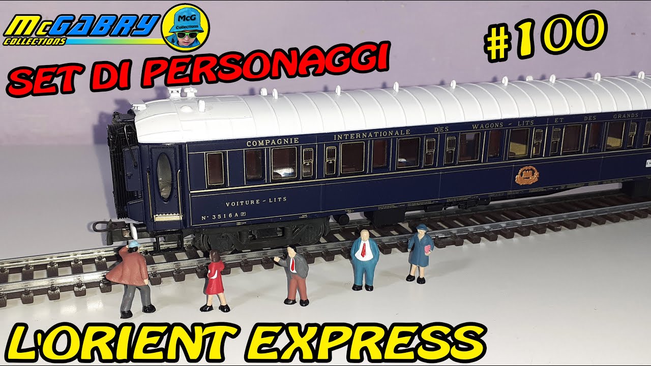 LA FERROVIA DELL'ORIENT EXPRESS HACHETTE RECENSIONE N.100 SET DI 5 ...