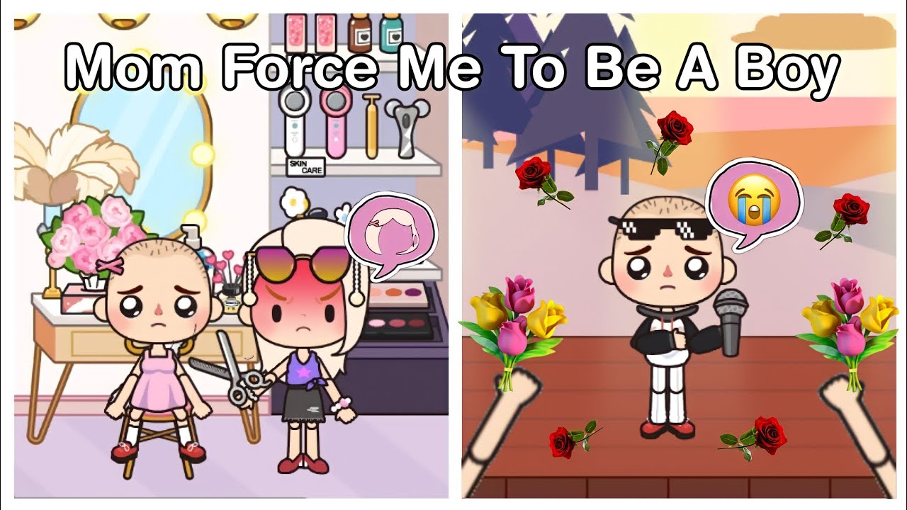Mom Force Me To Be A Boy🥺💔 ️| Miga World Story | Sad Story | Miga Town ...