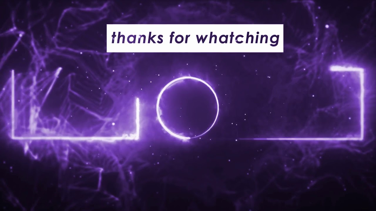 FREE END SCREEN TEMPLATE DOWNLOAD HD OUTRO - YT Grow - YouTube