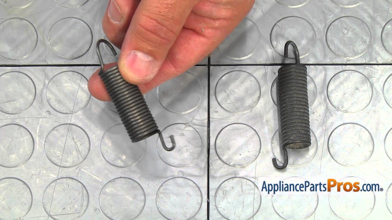 How To: Whirlpool/KitchenAid/Maytag Idler Arm Spring WPW10446781 - YouTube