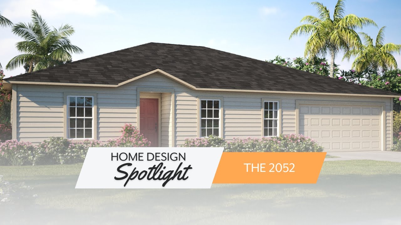 Home Design Spotlight: The 2052 - YouTube