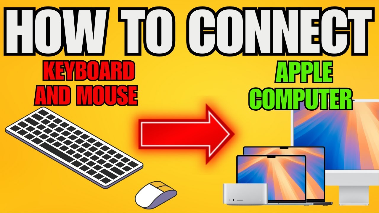 How To Connect Keyboard And Mouse To Apple Computer (2025) - Step by ...