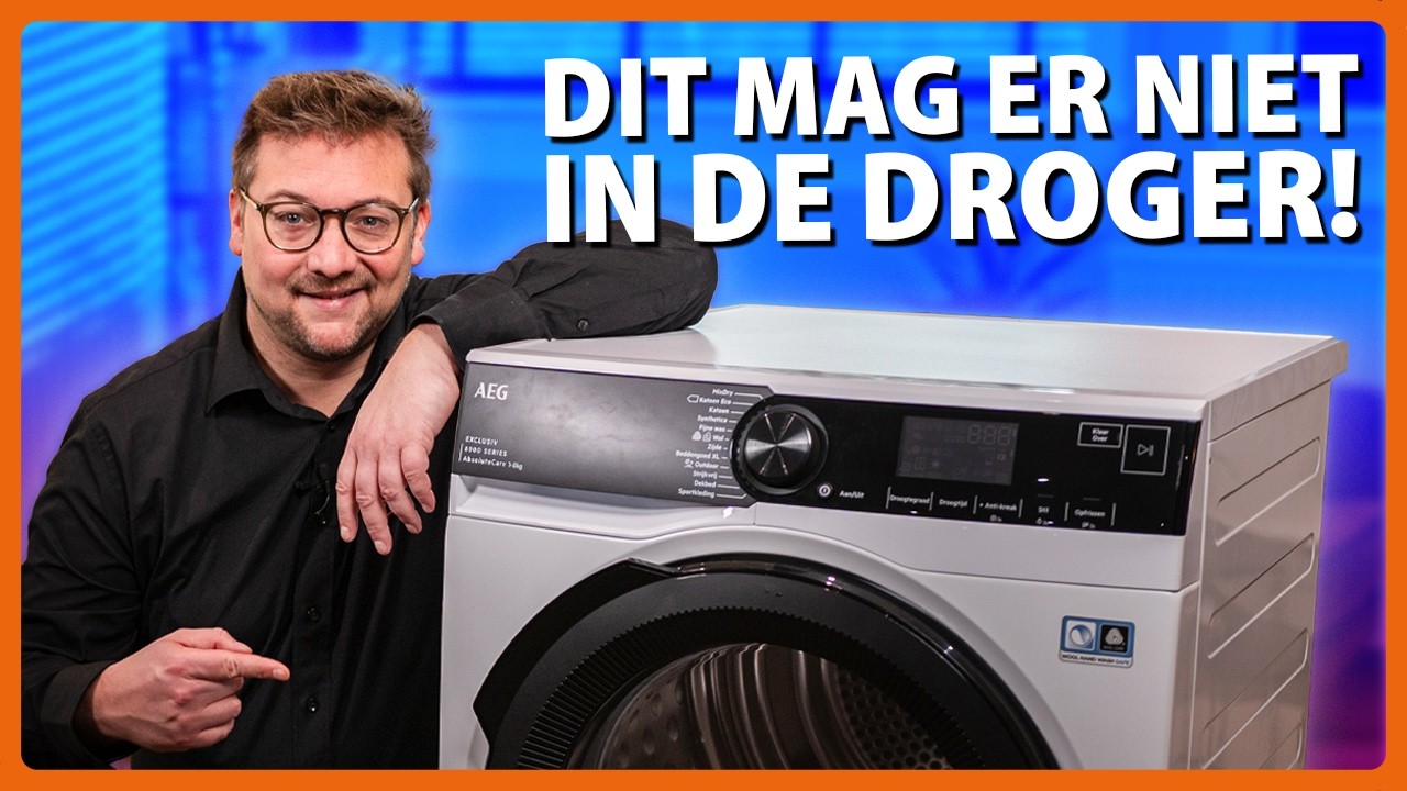 Welke Kleding Mag Wel en Niet in de Droger? | Expert - YouTube