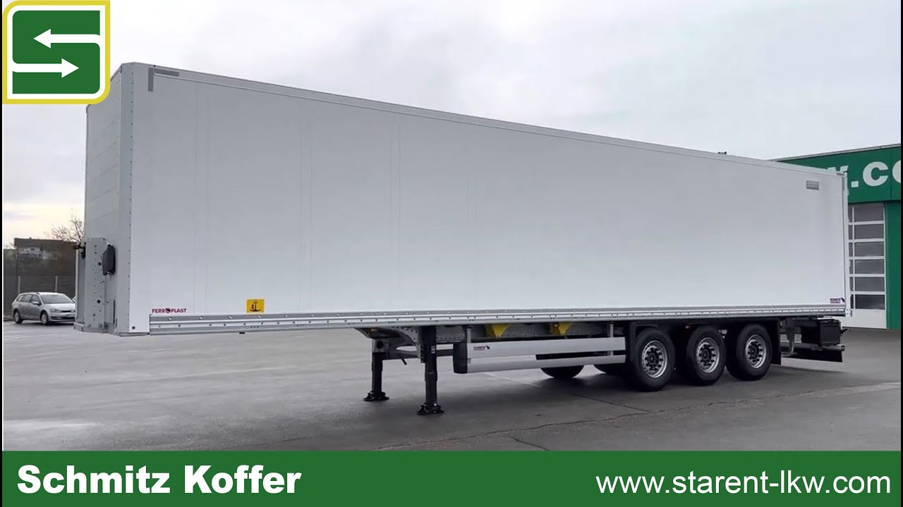 verkauft - Schmitz Trockenfrachtkoffer, Doppelstock, Liftachse, TR23004 ...