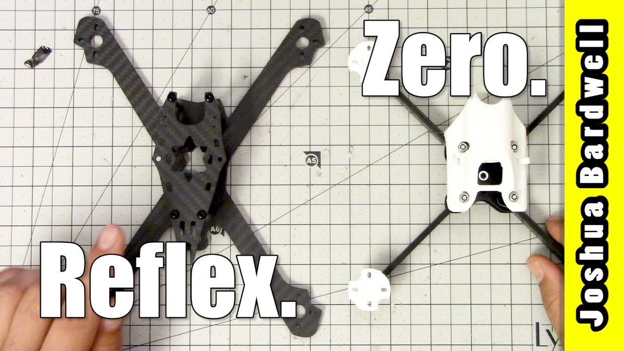 Two interesting quadcopter frames that I won't ever actually build out ...