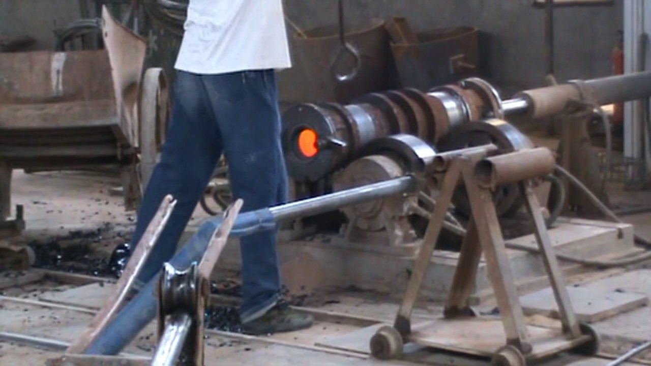 Basalt makingCast Basalt Melting and Centrifugally Casted - YouTube