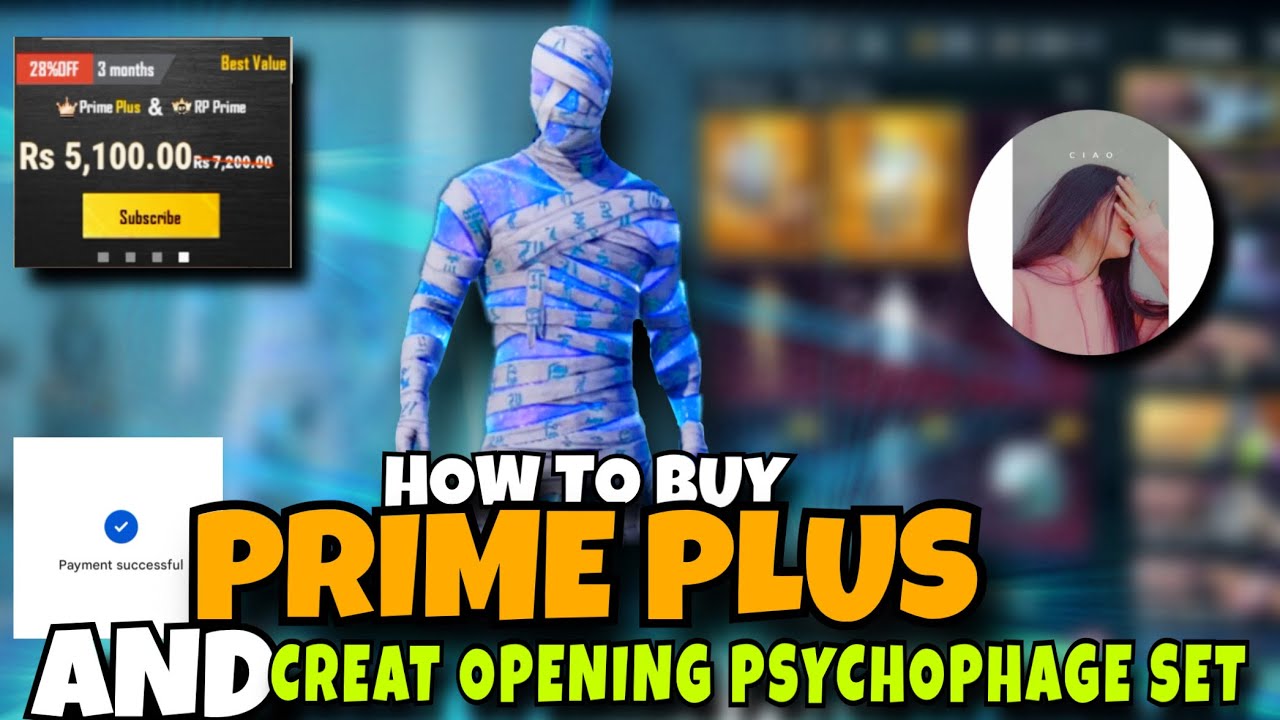 How To Buy New PRIME plus subscription || And Psychophage set Creat ...