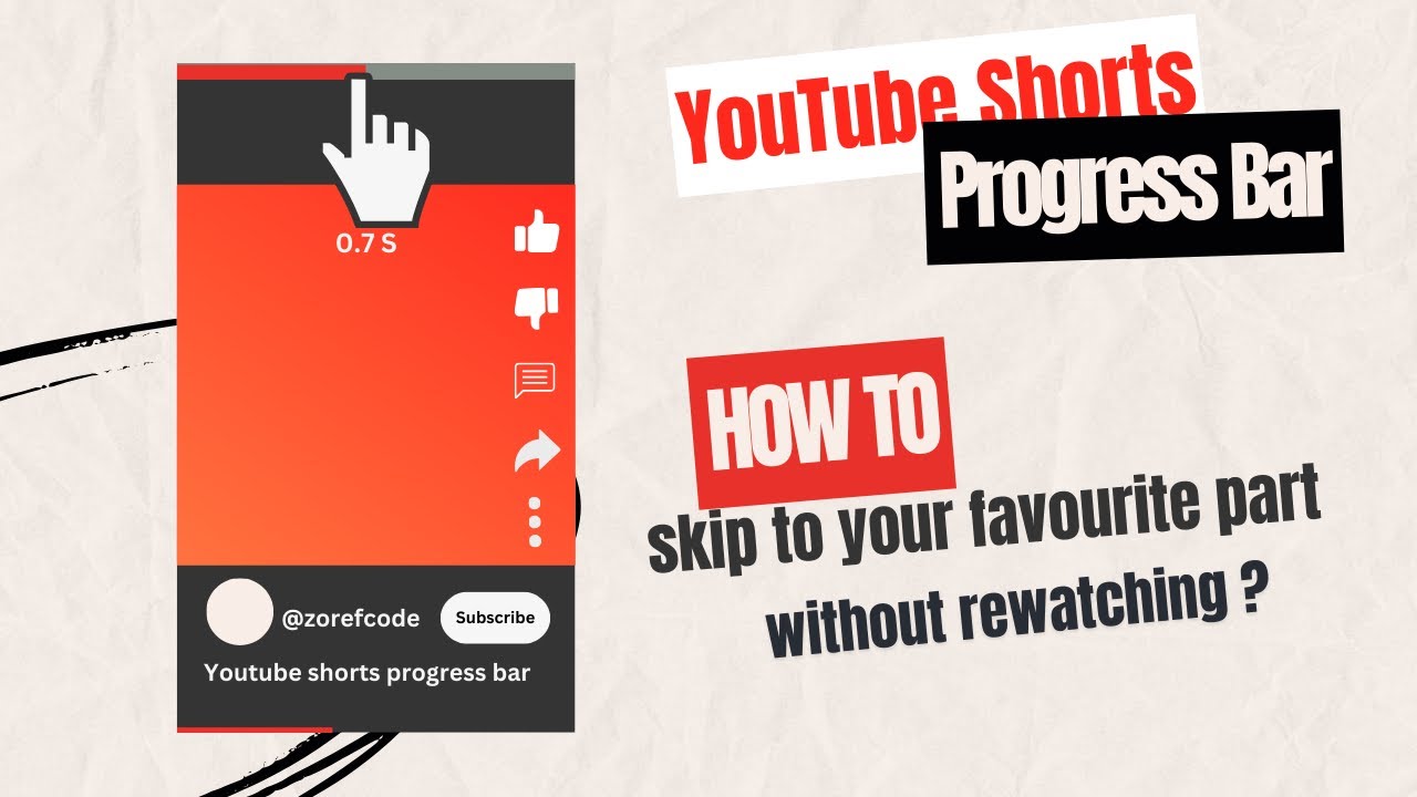 Youtube Shorts Progress/Seek Bar (including Ads) - YouTube