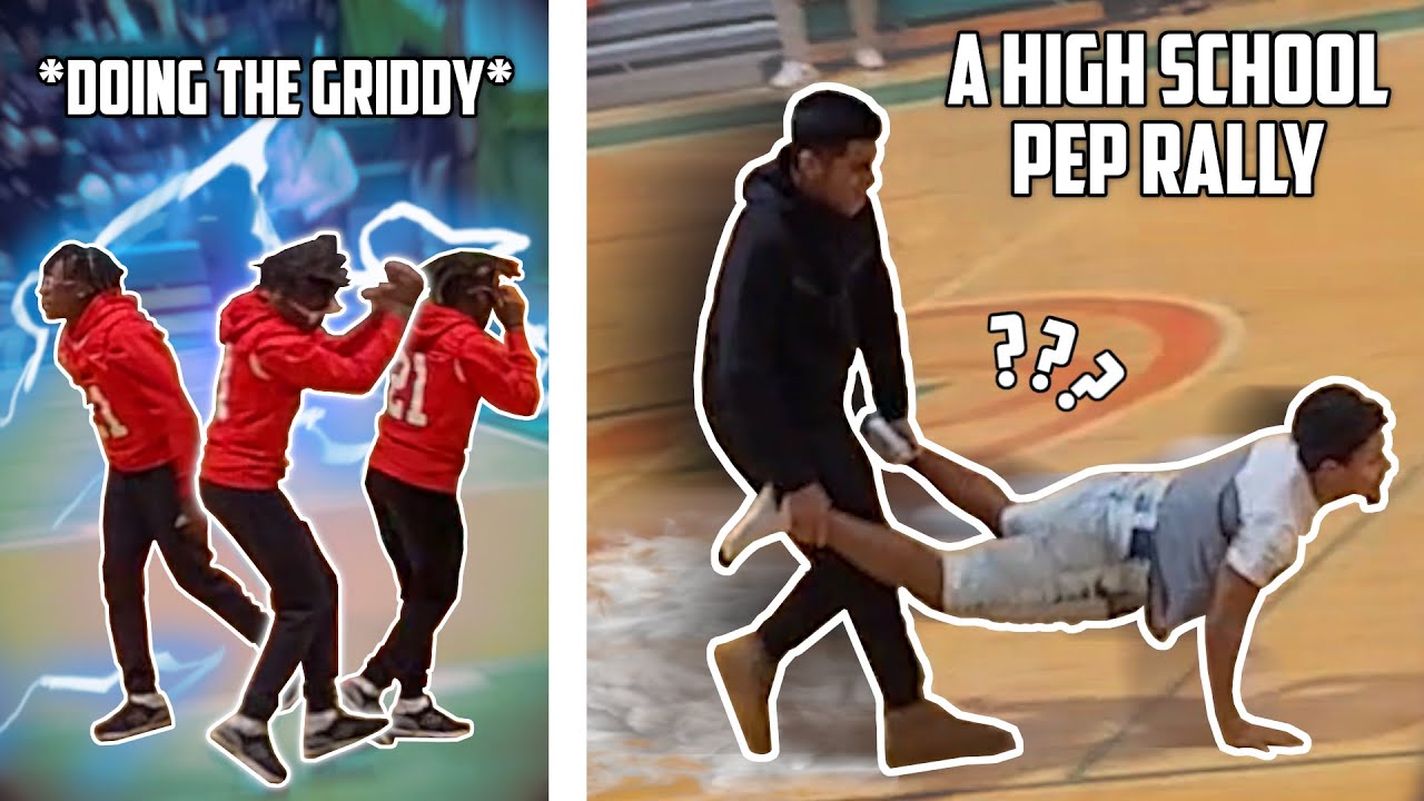 A High School Pep Rally (Funny Moments) - YouTube