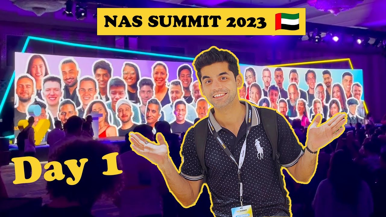 NAS Summit 2023 Dubai | Creators Gathering | Day 1 - YouTube