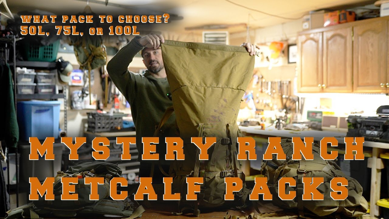 Mystery Ranch Metcalf 50L, 75L, and 100L Packs! - ALL NEW from MR ...