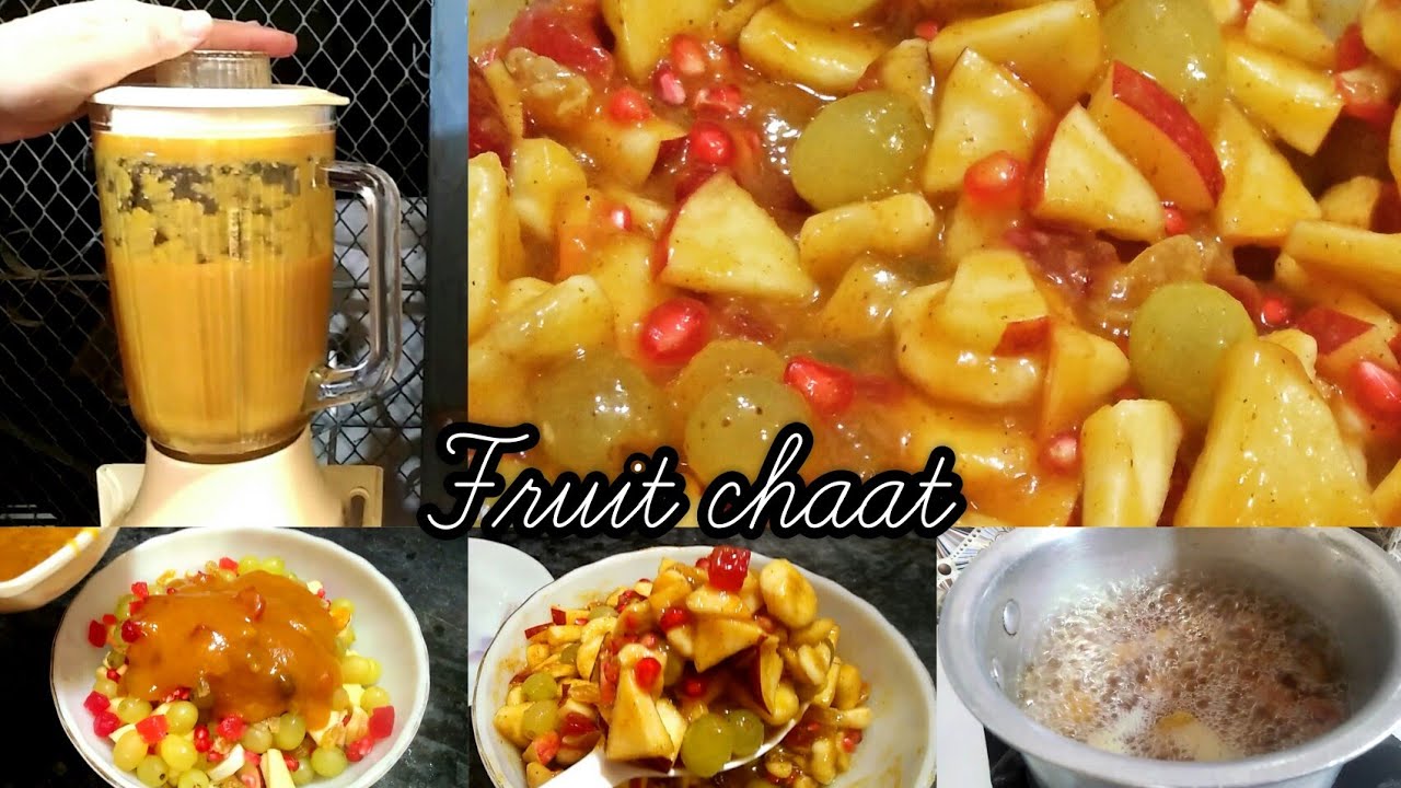 Fresh Fruit chaat recipe|Street style fruit chaat|Cooking with Farah ...
