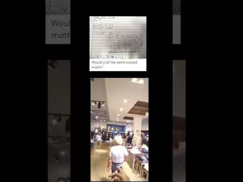 OMG It's Albert Einstein...... (Cursed Math Edition) - YouTube
