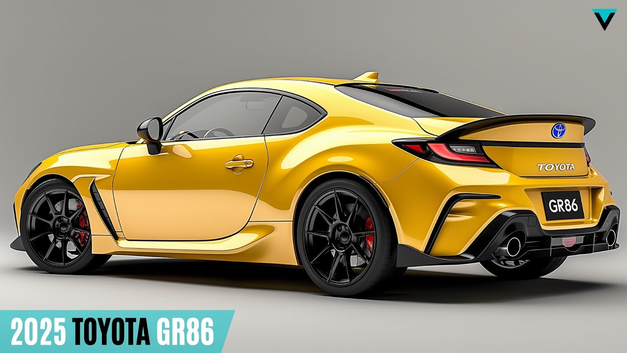 New 2025 Toyota GR86 Unveiled - One Of The Most Awaited Sport Car ...
