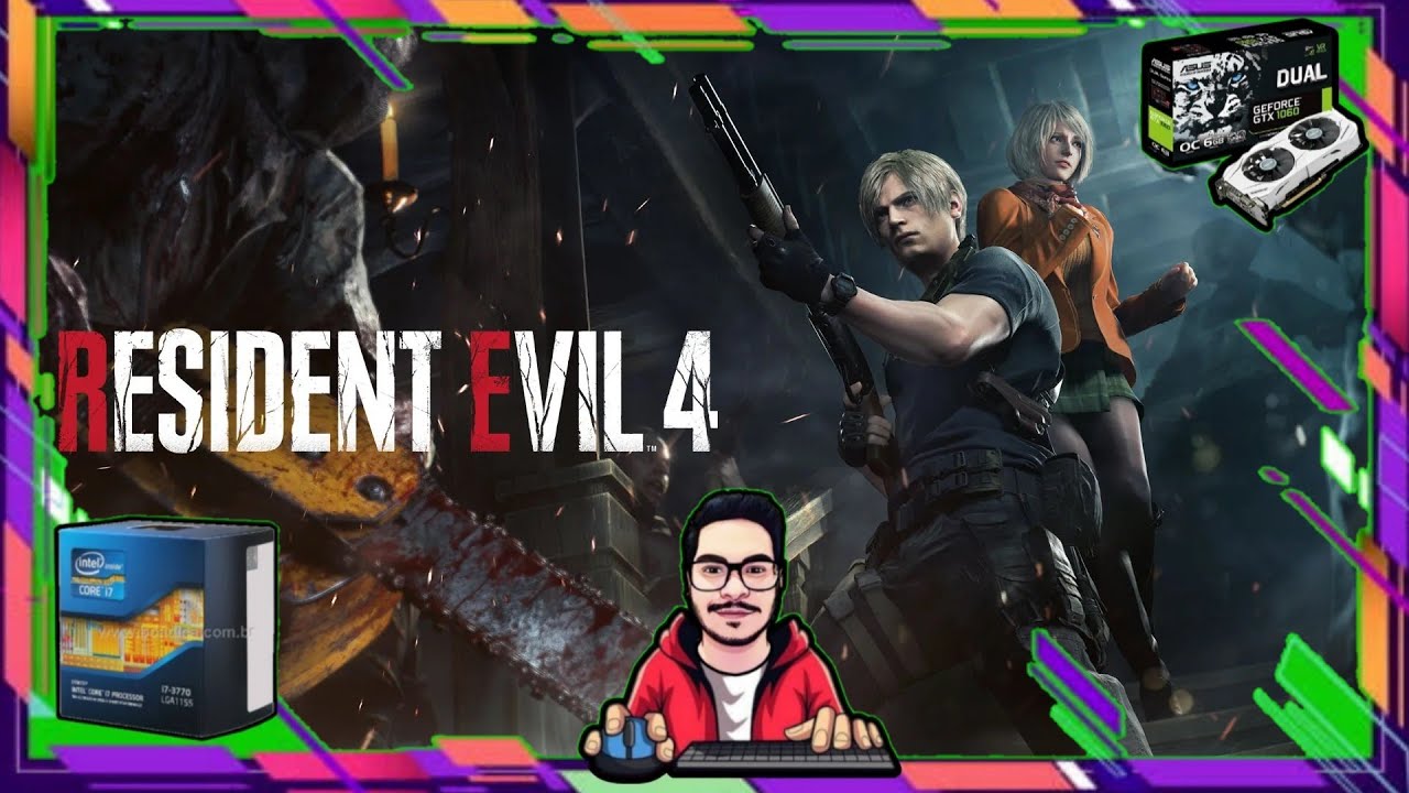 Resident Evil 4 Remake - Core i7 3770 - GTX 1060 6gb - YouTube