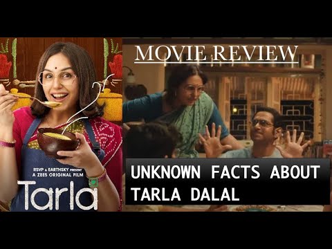 Tarla Movie Review and Unknown facts about Tarla Dalal #moviereview ...