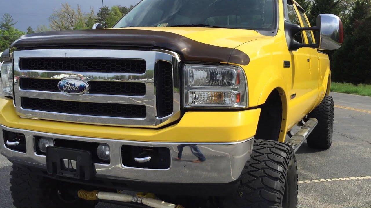2006 F350 AMARILLO FOR SALE AT WWW.DLUX-MOTORSPORTS.COM - YouTube