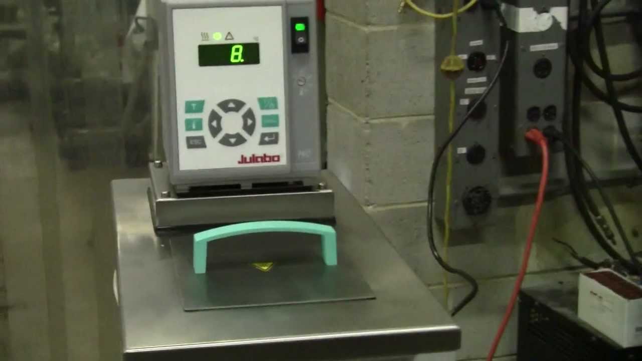 Julabo F25 MC Water Bath - YouTube