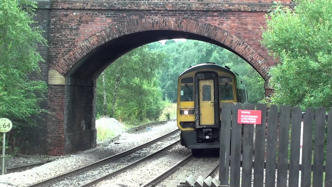 (HD) Northern Rail Class 158s at Alfreton in both directions - YouTube