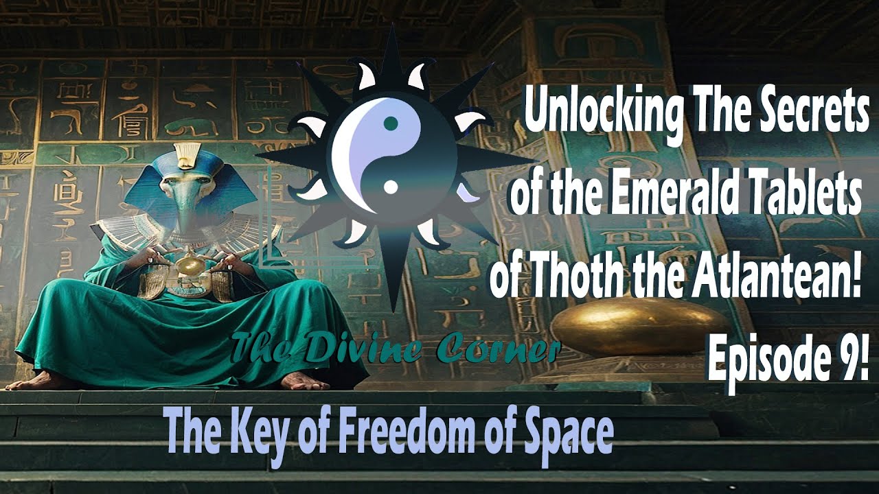 Unlocking the Secrets of the Emerald Tablets of Thoth the Atlantean!Ep9 ...