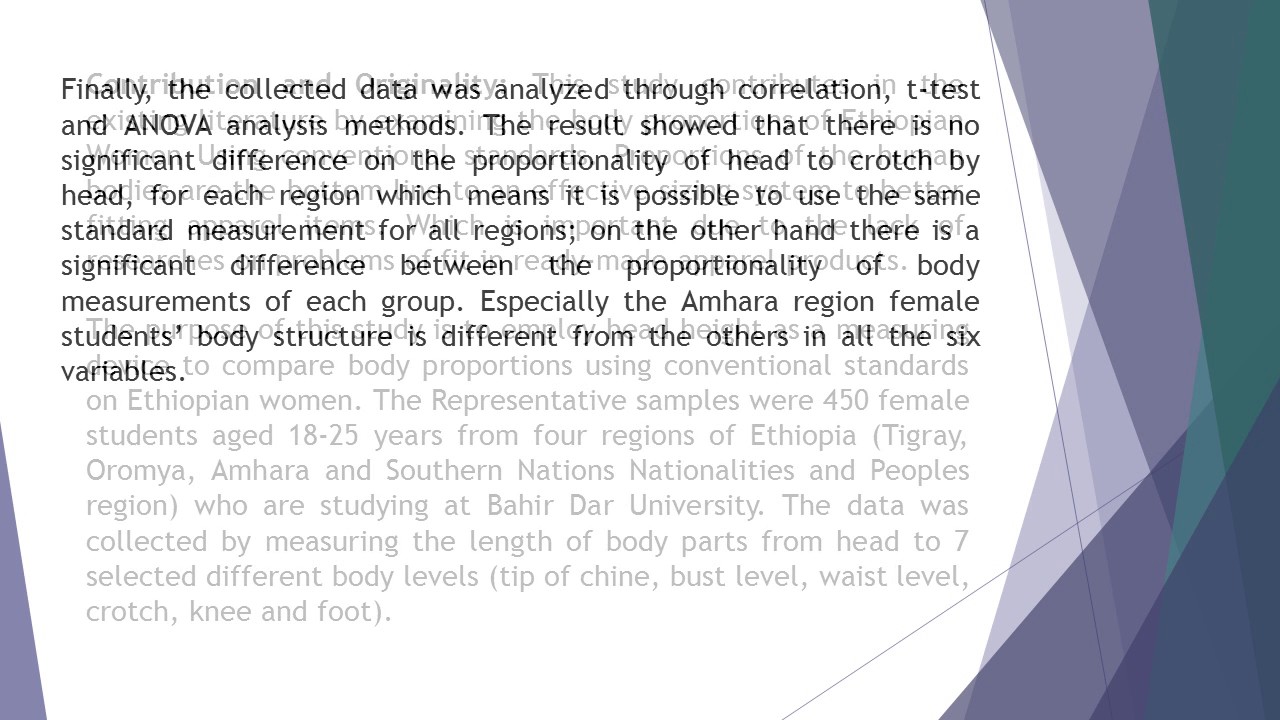 Using Head Measurement Standard to Evaluate the Body Proportion of ...