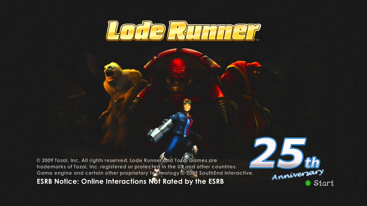 Lode Runner 2009 Title Screen (Xbox 360) - YouTube
