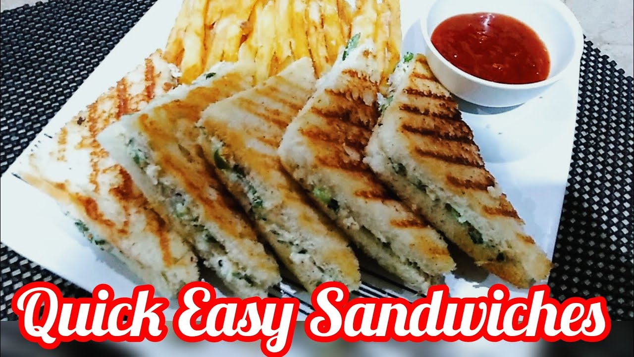 LUNCH JUST GOT EASIER! | Quick, Delicious, and Easy Sandwich Recipe ️👌🏼 ...