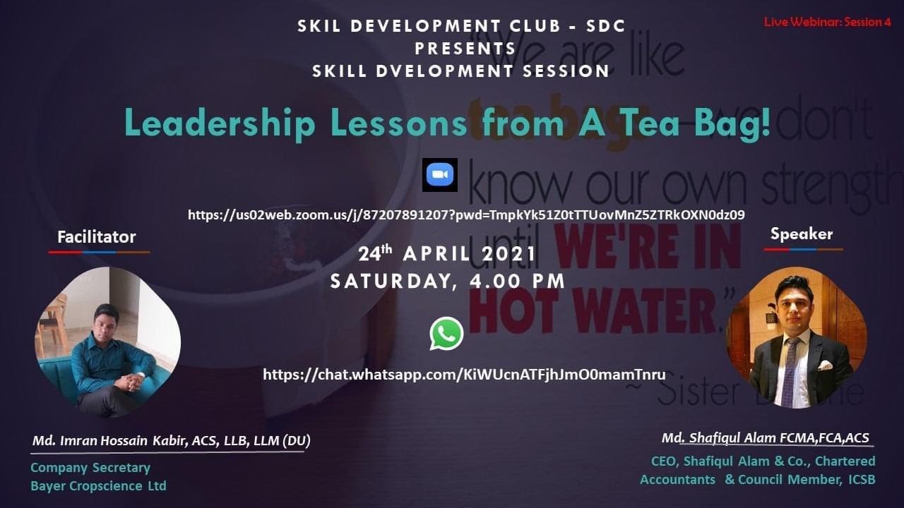 Leadership Lessons from A Tea Bag! - YouTube