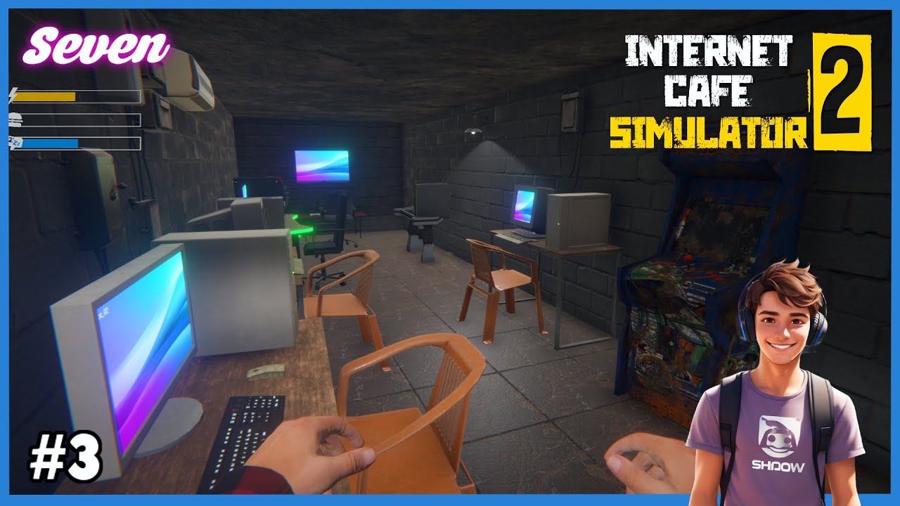 🔋A seguir creciendo el ciber 🔋 / Internet Café Simulator - YouTube