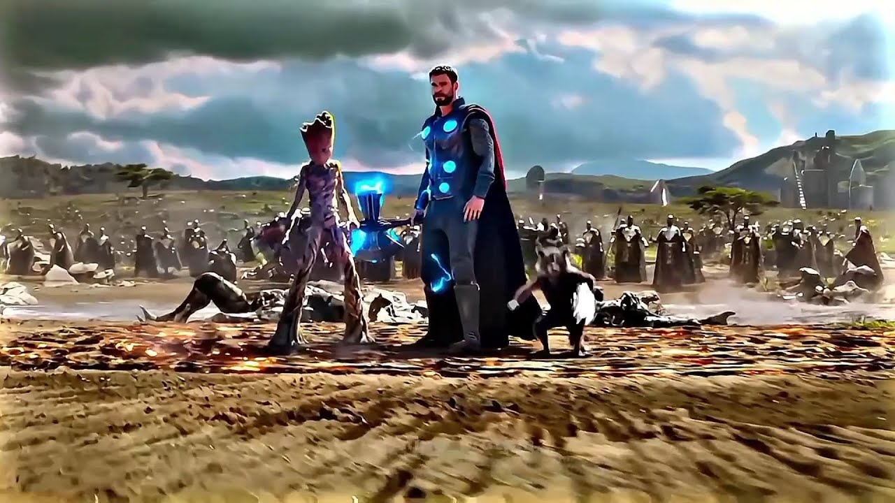 Thor's entry in infinity war 🥵⚡️ - YouTube