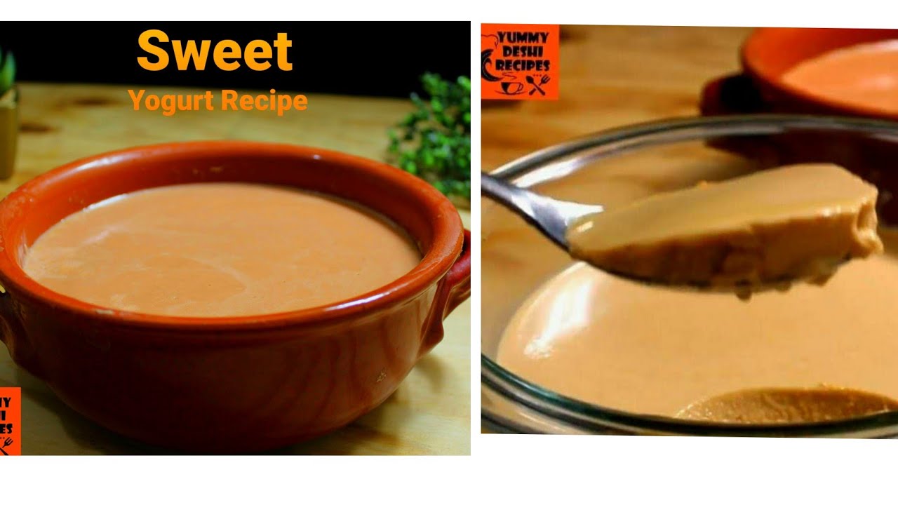 How To Make Sweet yogurt/ Best Bengali Dessert Misti Doi/ Sweet Dahi ...