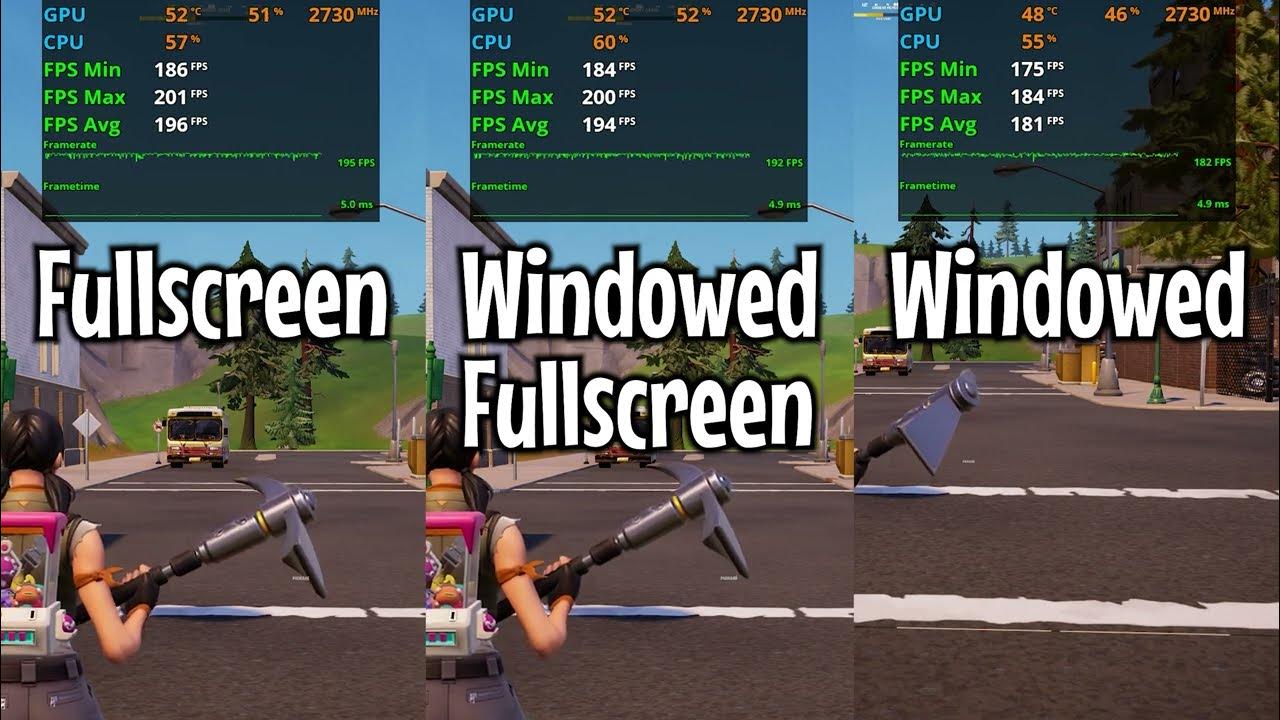 Fortnite Fullscreen vs Windowed Fullscreen vs Windowed | Best Display ... Fortnite Fullscreen vs Windowed Fullscreen vs Windowed | Best Display ...