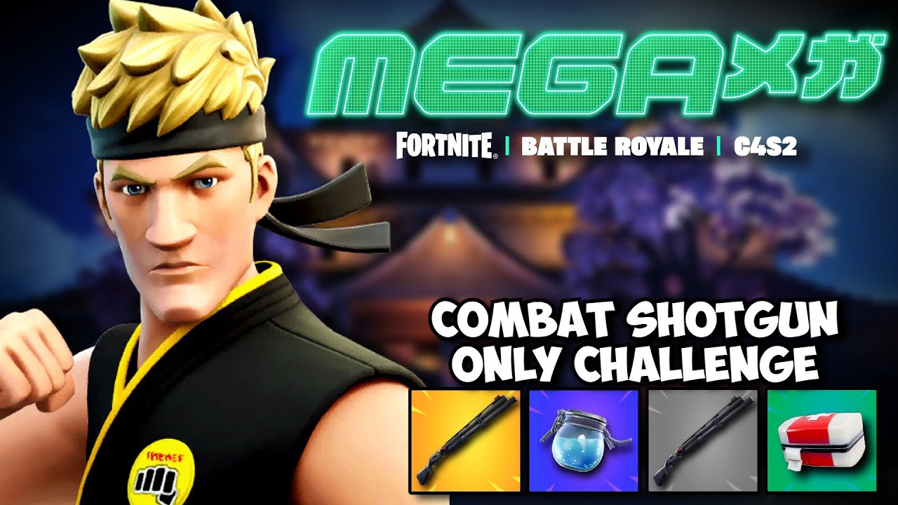 FORTNITE Combat Shotgun Only Challenge | Mega-Matt Plays - YouTube