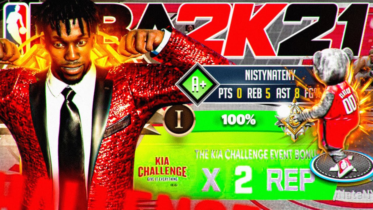 KIA CHALLENGE - BEST REP METHOD ON NBA 2K21 NEXT GEN! BEST REP METHOD ...
