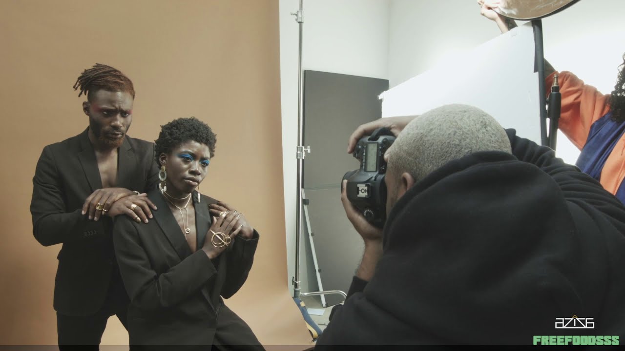 BTS Photo Shoot For Aziza Handcrafted with Photographer Troy Mattison - YouTube