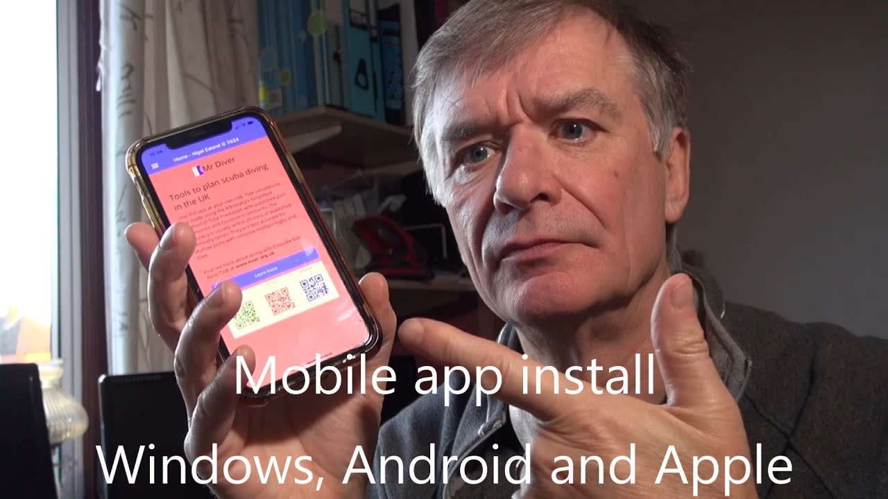 Mobile app install on Windows, Android and Iphone - YouTube