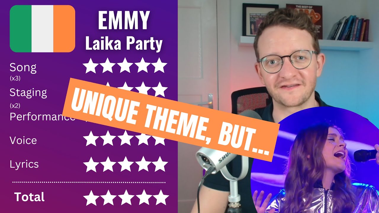 RATING Laika Party by Emmy - IRELAND EUROVISION 2025 - YouTube