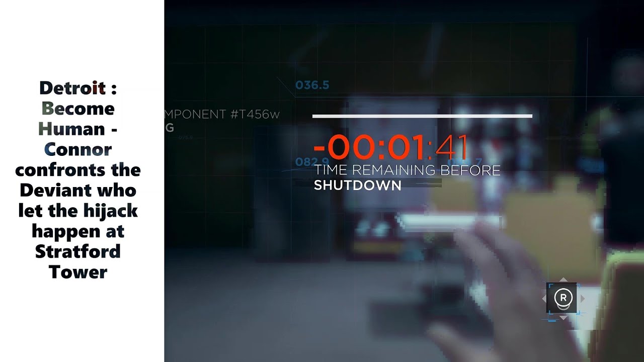 Detroit : Become Human - Connor confronts the Deviant who let the ...