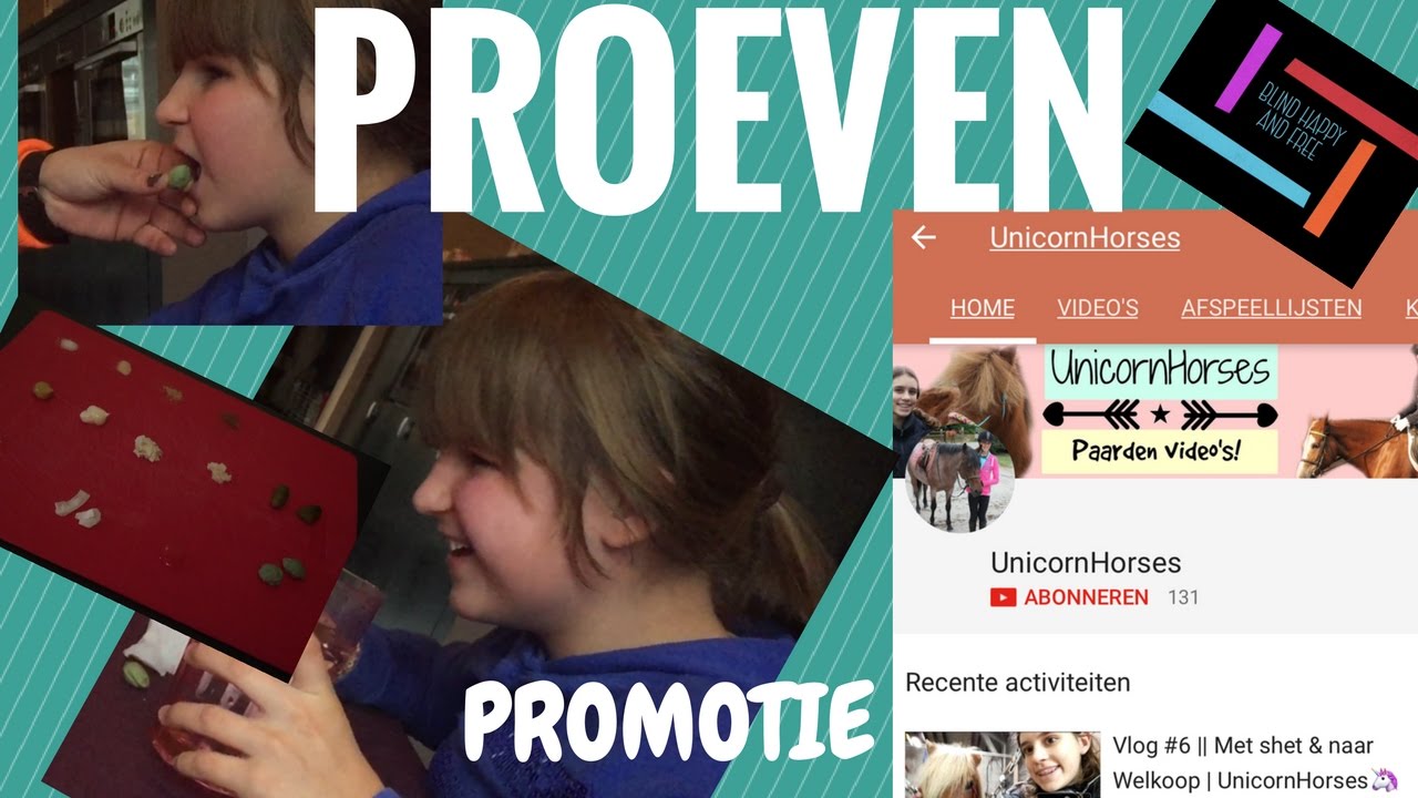 Blind Proeven! Mama lacht zich rot en weer een PROMO - YouTube