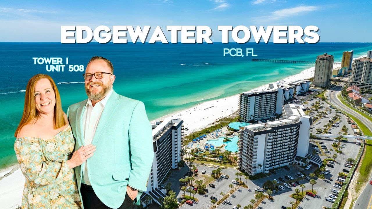 Edgewater Tower I Unit 508 | Panama City Beach Condo with Proven Rental ...