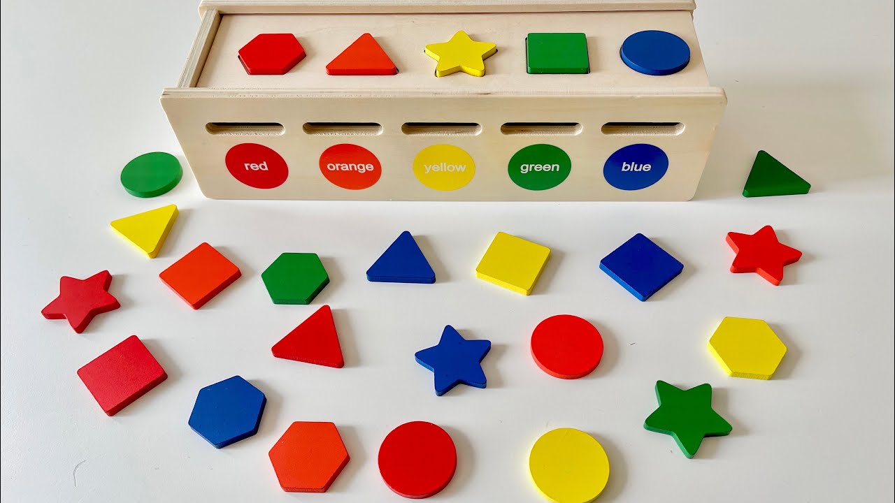 Learn & Match Colors & Shapes Activity | Educational Videos For ...