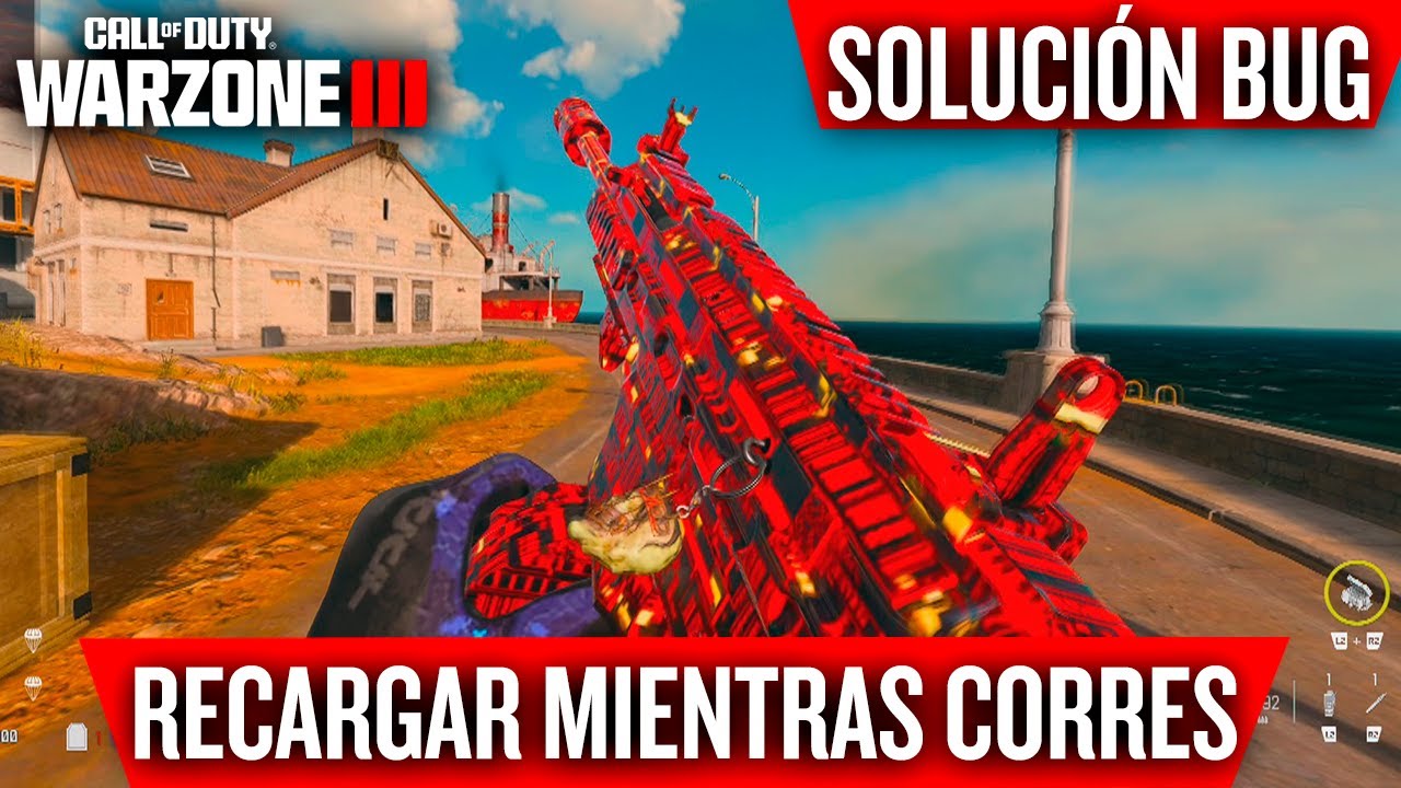SOLUCION al BUG de RECARGAR MIENTRAS CORRES en WARZONE 3 - YouTube