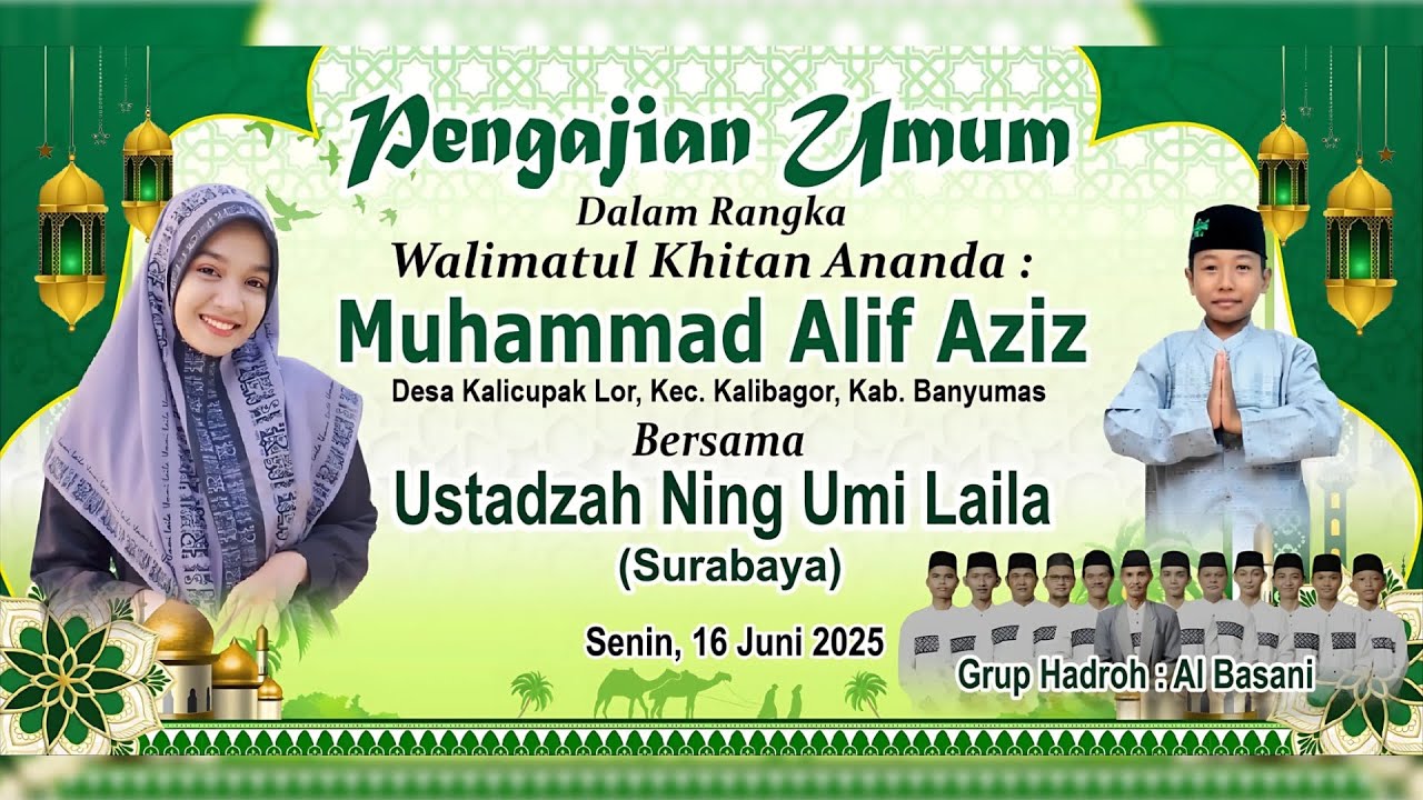 [LIVE] PENGAJIAN UMUM DAN SHOLAWAT BERSAMA NING UMI LAILA (WALIMATUL ...