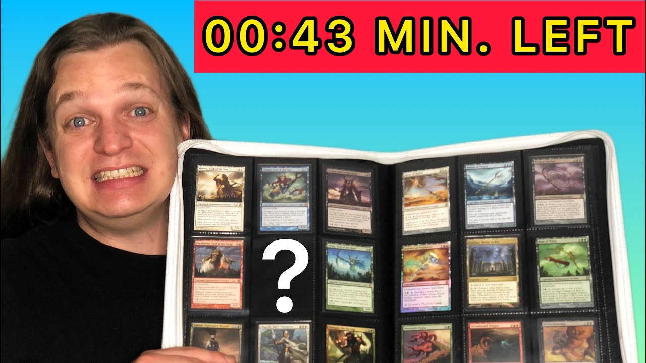 Complete Set in 48 Hours or Lose Them All (RISKY Magic: The Gathering ...