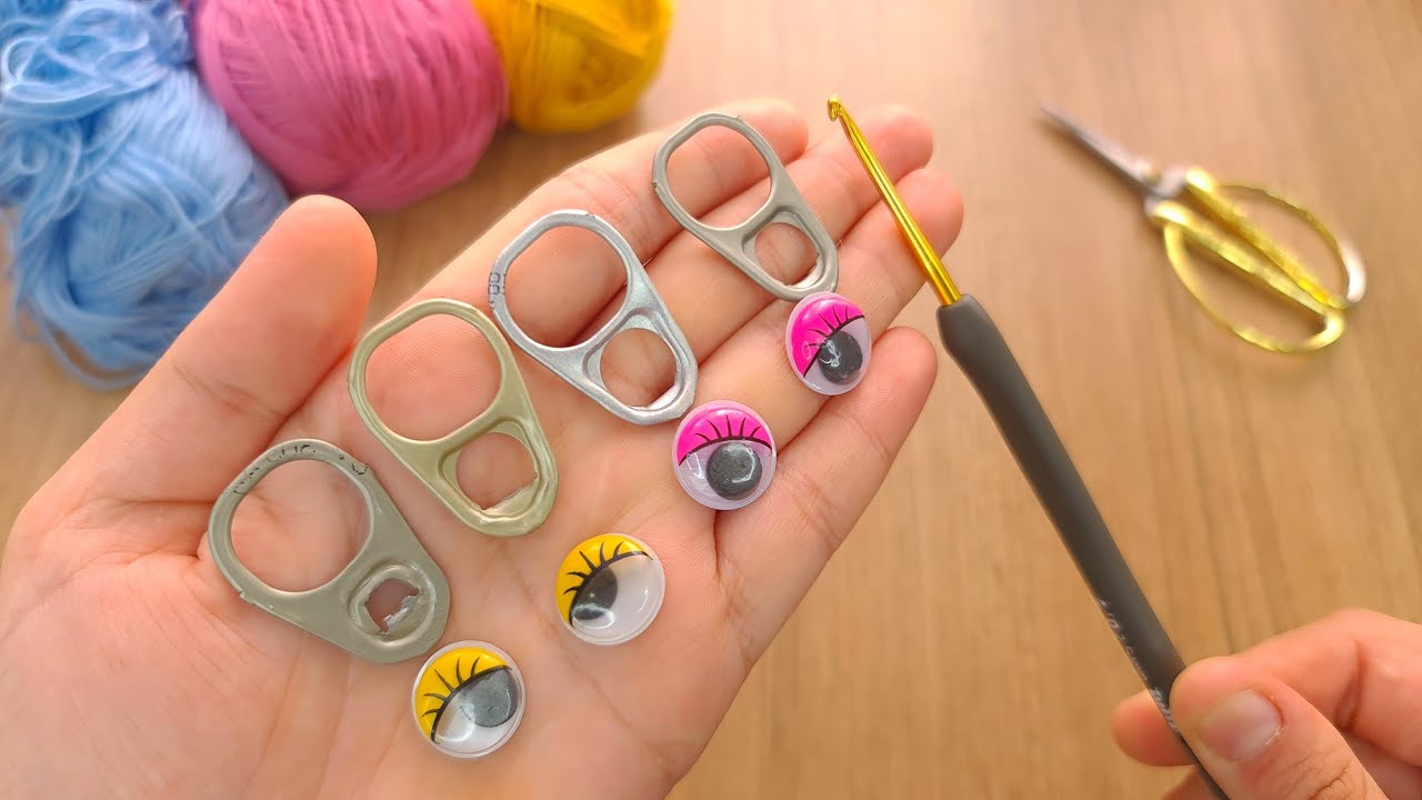 Wow! Beautiful eye-catching crochet keychain! 😍 Crochet can be a small ...