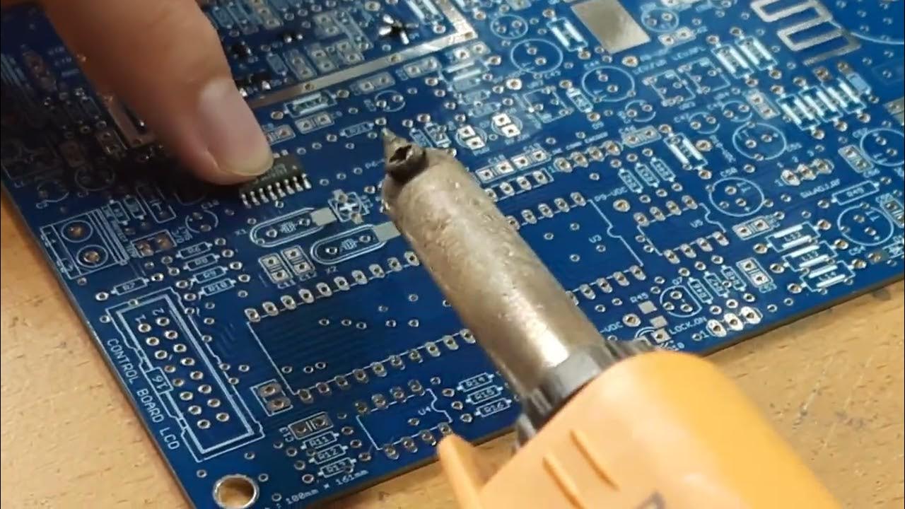 Cara solder TSA5511 yang baik || ic ini dirancang untuk dapat ...