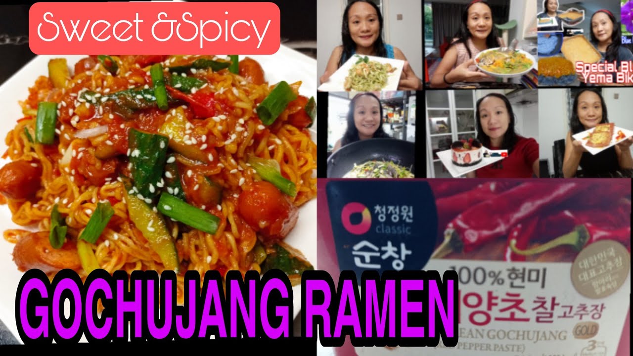 KOREAN GOCHUJANG RAMEN RECIPE|HOMEMADE &EASY,SPICY INSTANT RAMEN|MJ'S ...