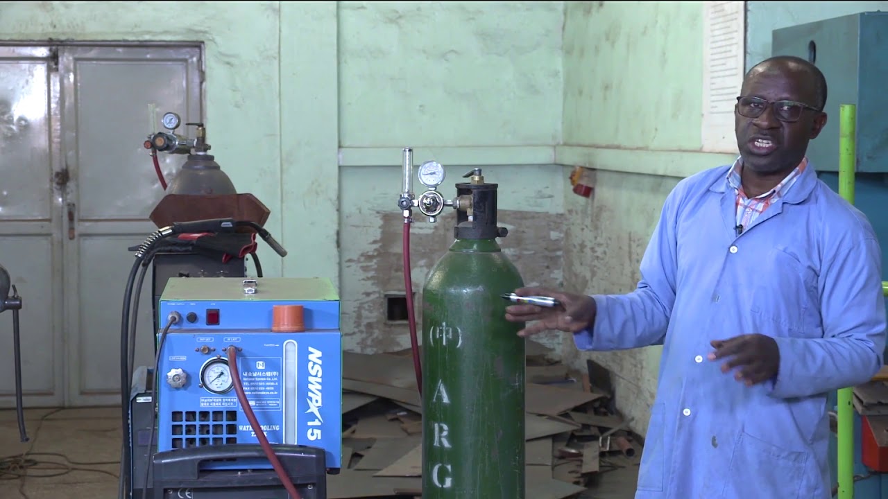 Rwanda Polytechnic - Welding - Level 5 - Setting Up TIG Equipment ...