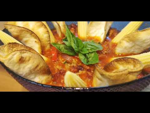 DÜŞÜK KALORILI KIYMALI MEKSIKA YEMEĞI - LOW-CALORIE MEXICAN MEAL with MINCED MEAT